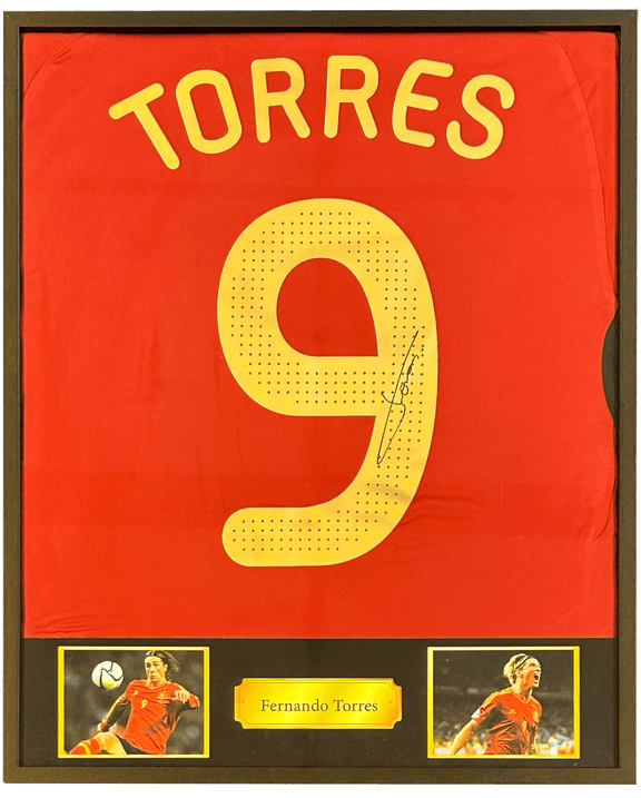 Fernando Torres - Signed Spain home shirt – SignedKits