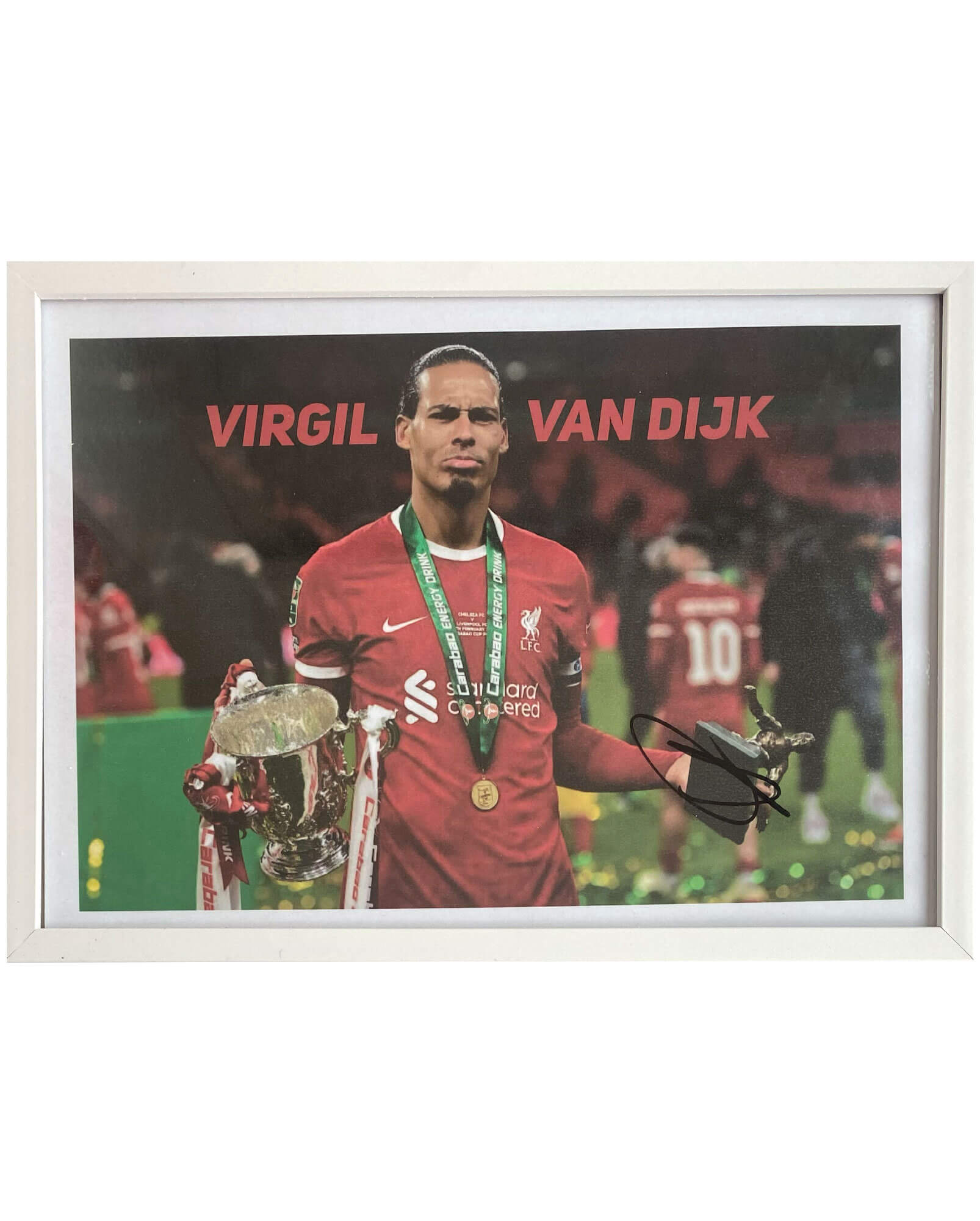 Virgil van Dijk - Gesigneerde foto - 30x21 – SignedKits