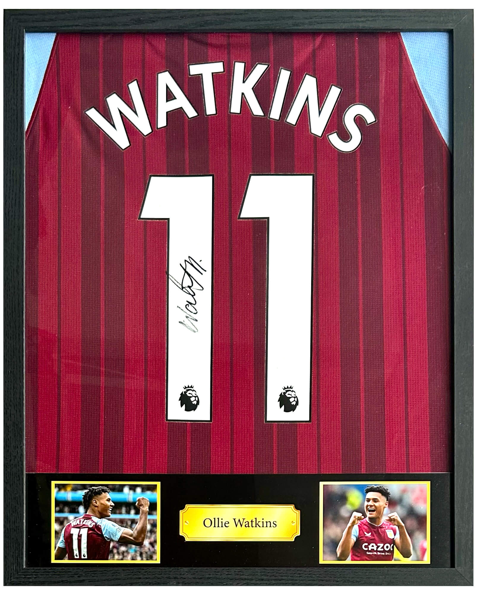 Ollie Watkins - Gesigneerd Aston Villa thuisshirt 21/22 – SignedKits